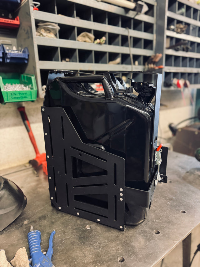 Heavy-Duty Universal Jerry Can Mount – Bell Fab