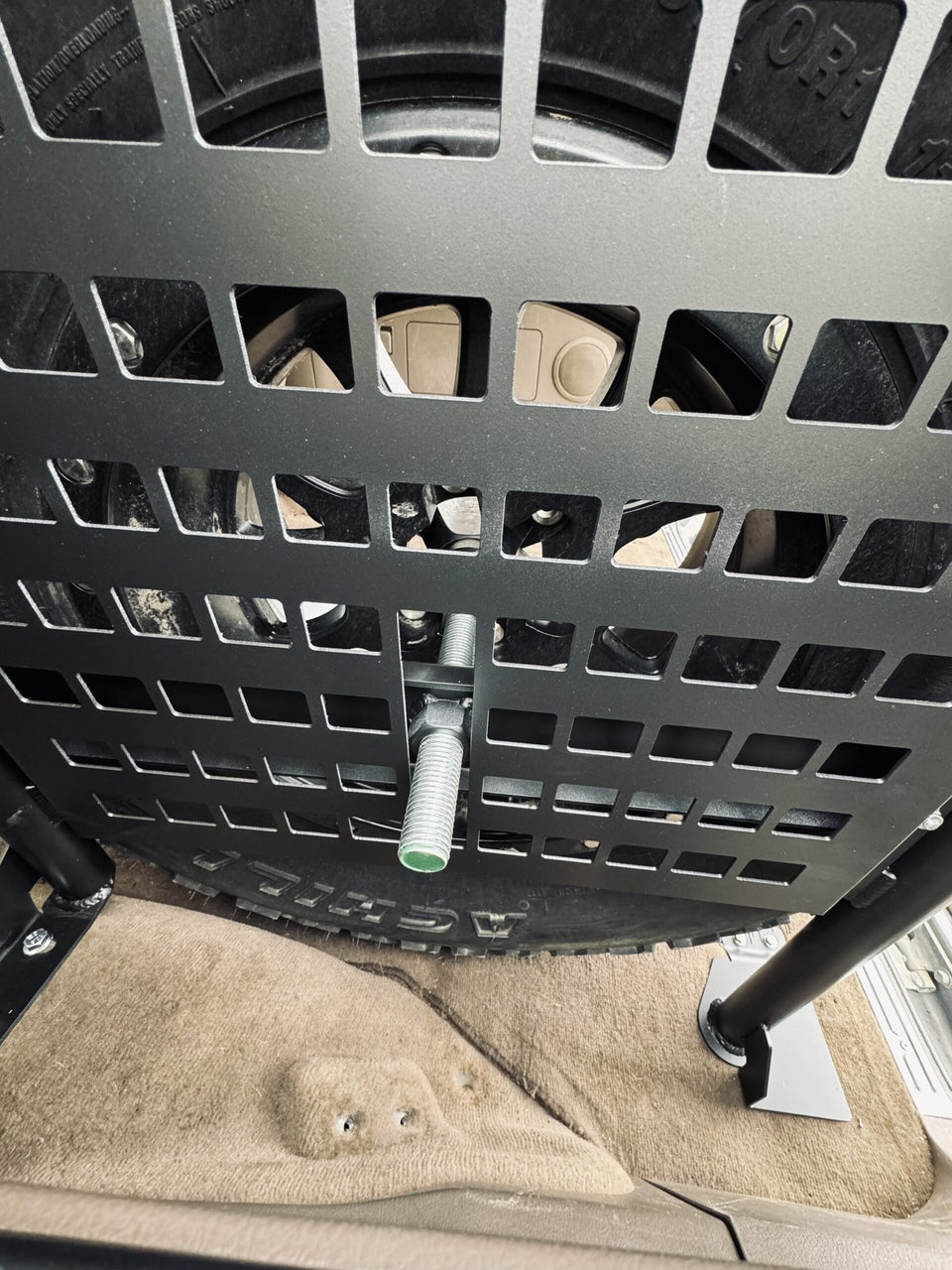 Land Cruiser 80 Series Interior Tire Carrier V2 | Bell Fab